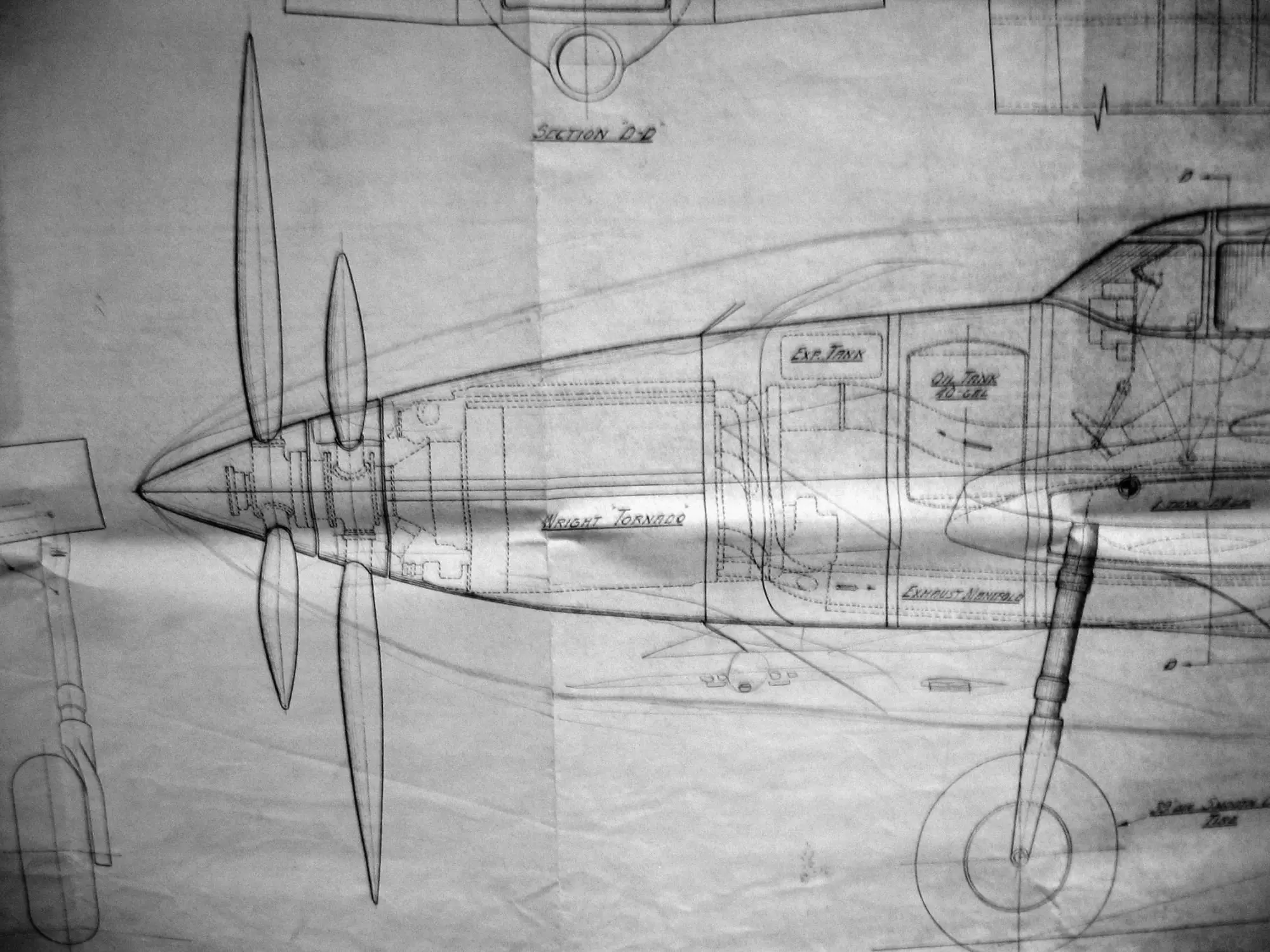 Raskete mootori ümber. Fighter XP-69. USA