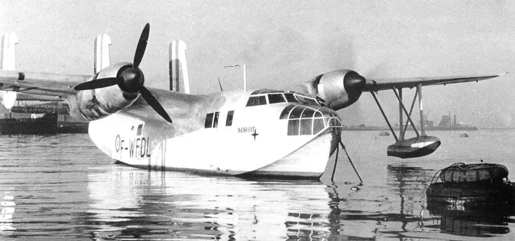 Nakasinati nga Flying Boat Nord Nord Nord Nord N.1400-01