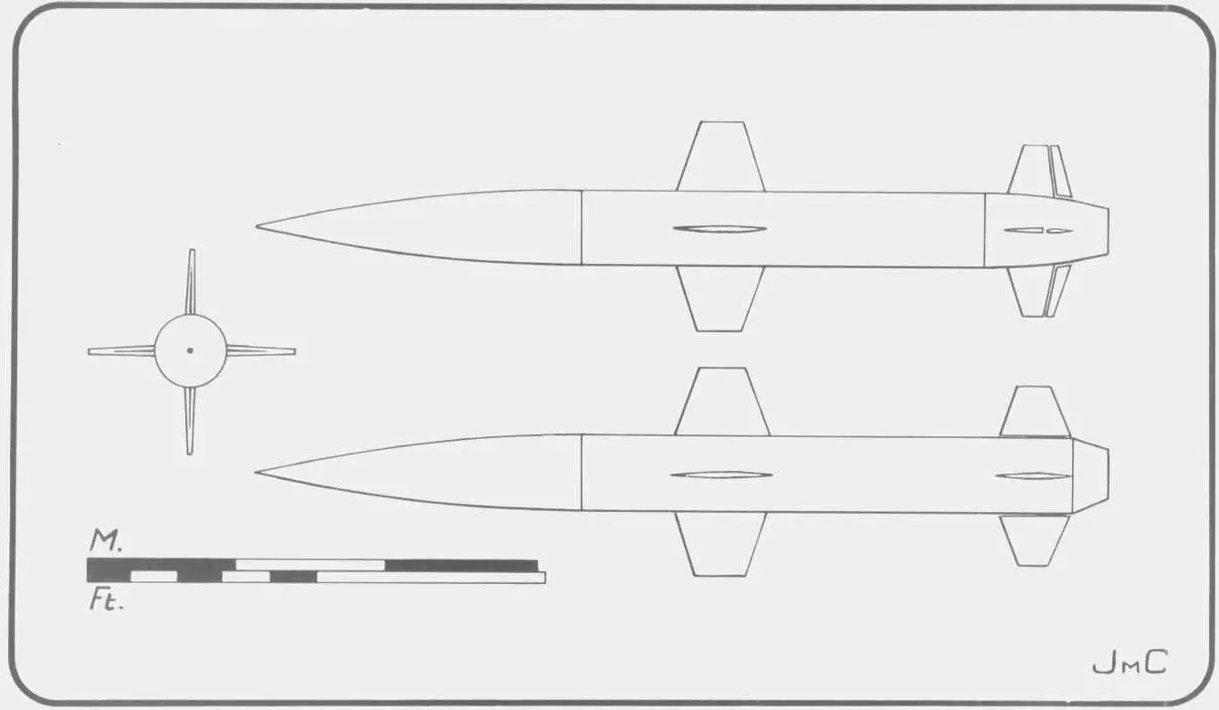 Projekt rakety protilietadlového Breguet 920. France