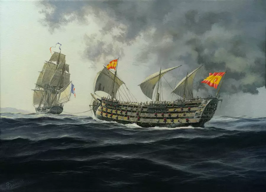 Trafalgar Schluecht (Grans españa v)