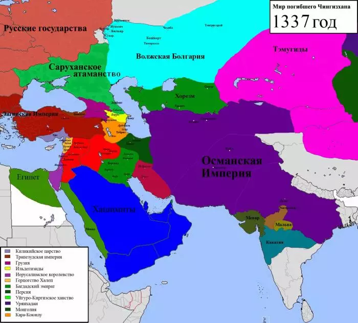 Mond lan nan moun ki mouri Genghis-Khan la. Pati 68. East byen lwen ak presegondè