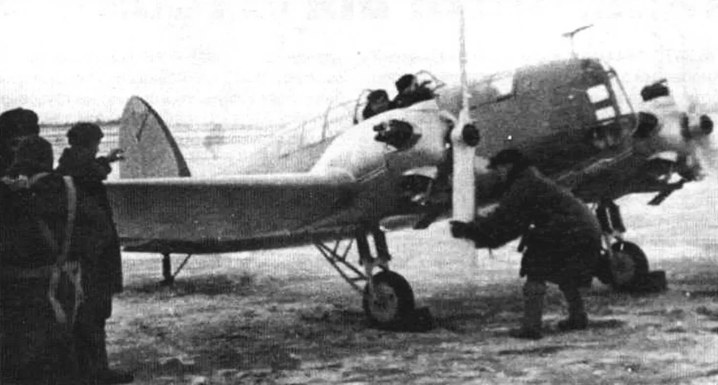 Zkušený trénink bombardér Kai-1 a zkušený trénink Bomber M-27. SSSR. 10300_6