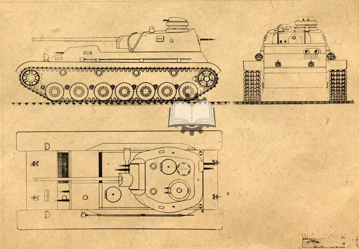 T-44- ի նման տանկի վերջնական տարբերակը 1941-ի ամռանը էր