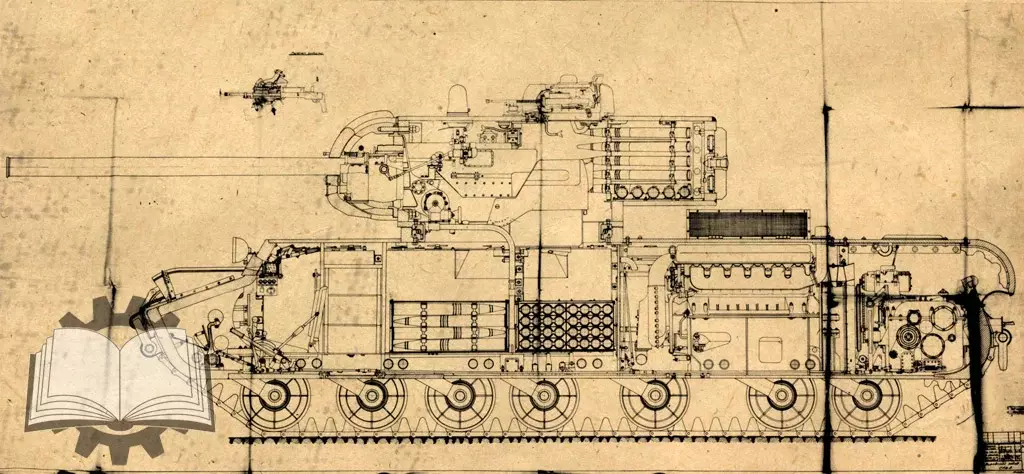 የ T-220 የመጨረሻ ውቅር, የመኪናው ዋና መሐንዲስ በነበረበት ጊዜ ለ. ፒ. ፓቪሎቭ