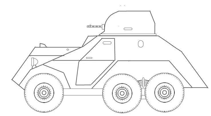 Armored vehicles Gelving in MVI