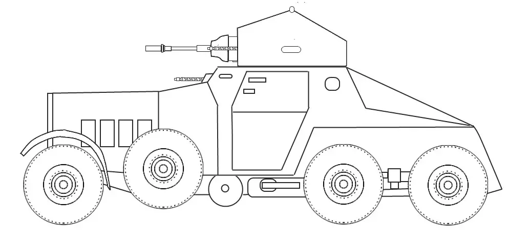 Armored vehicles Gelving in MVI