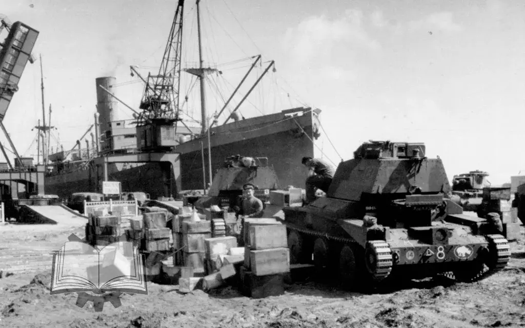 Rozładunek zbiorników we Francji, 15 maja 1940 r. Po kilku tygodniach główna część tych czołgów umrze