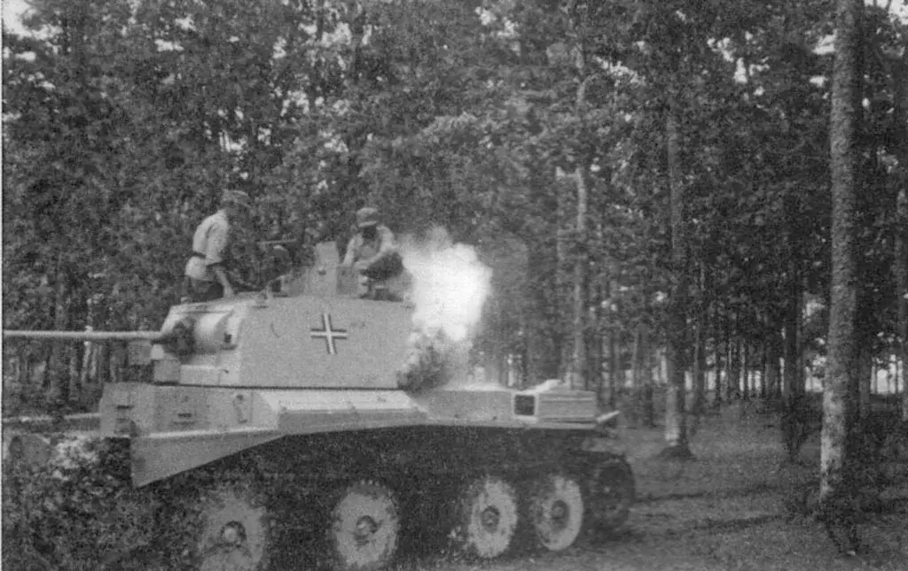 Kreuzer Panzerkampfwagen Mk.III 743 (e) Jako zbiornik treningowy, 1943-44