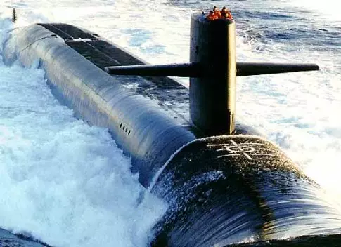 Perspektif saka operator pesawat lan kapal selam SSBN (X) ora terjangkau