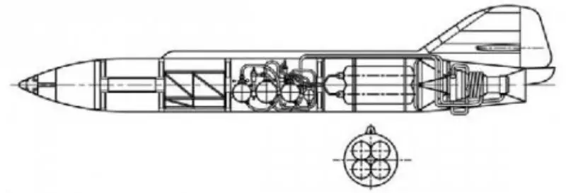 Kudhirowa kweiyo yemukati rocket mudziyo 212