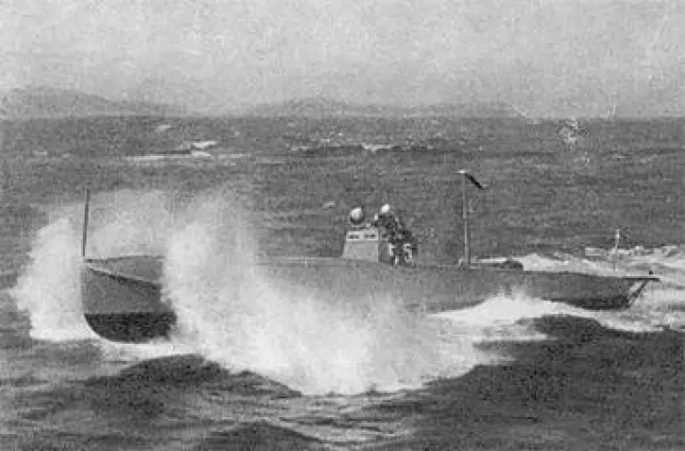 Tele-Controlled Red Army: Wave Management Boats.