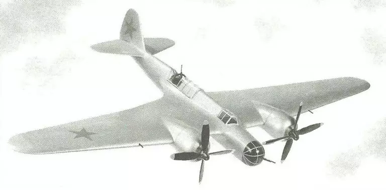 Mamafa fighter di-8 (Aneti-46 / SB-3). le USSR