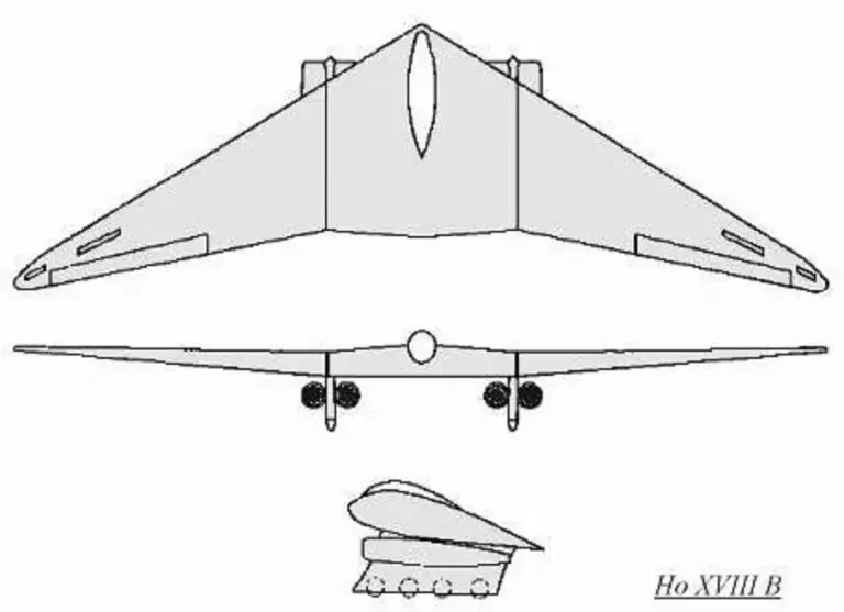 Mooglik soarte strategyske bomme bommewerfboom ho.18b