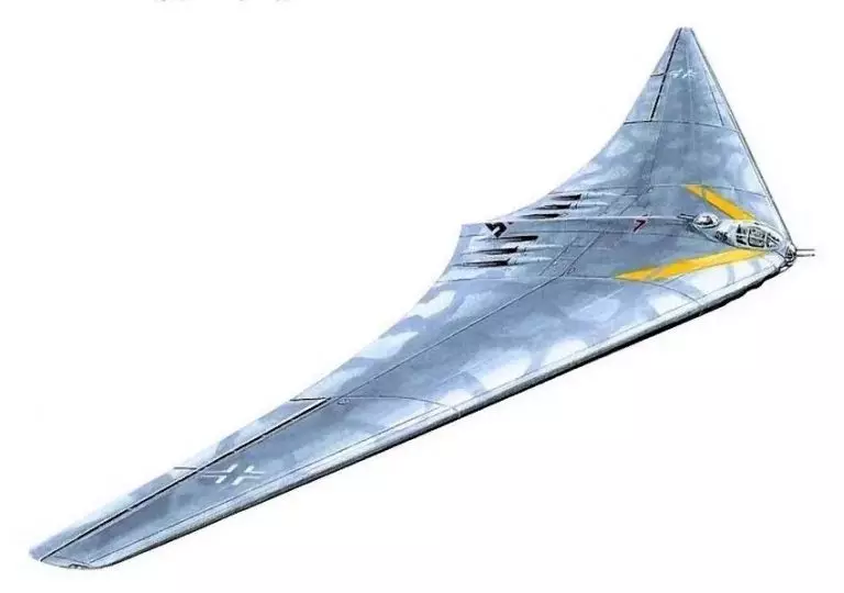 Amerika-bomber. Strategisk Bomber Horten Ho.18