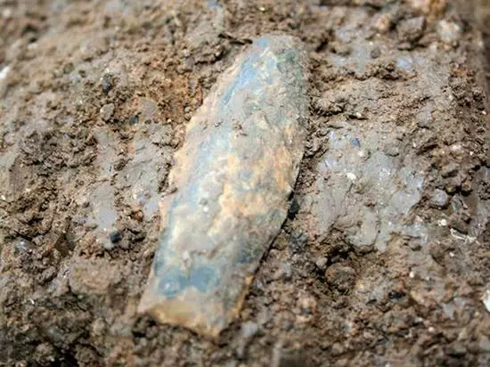 Tip Spear được tìm thấy trong quá trình khai quật trên Buttermilk Creek ở Texas