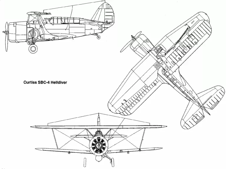 SBC Helldiver - Paskutinis biplanas ... JAV laivyno aviacijoje