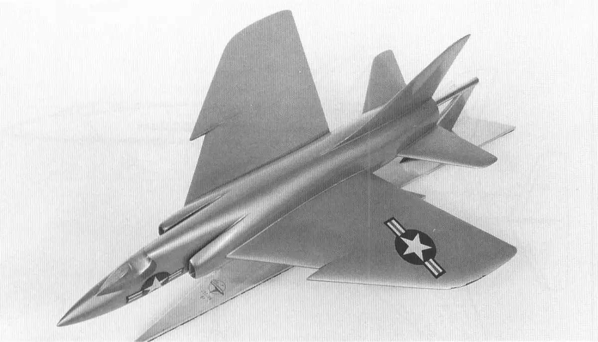 GRUMMAN DESIGN 97 Deck Fighter Project Model DESIGN 97