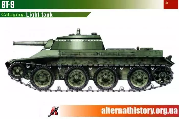 Neuvěřitelně zřejmá historie vývoje bt tanků. Alttank BT-9.