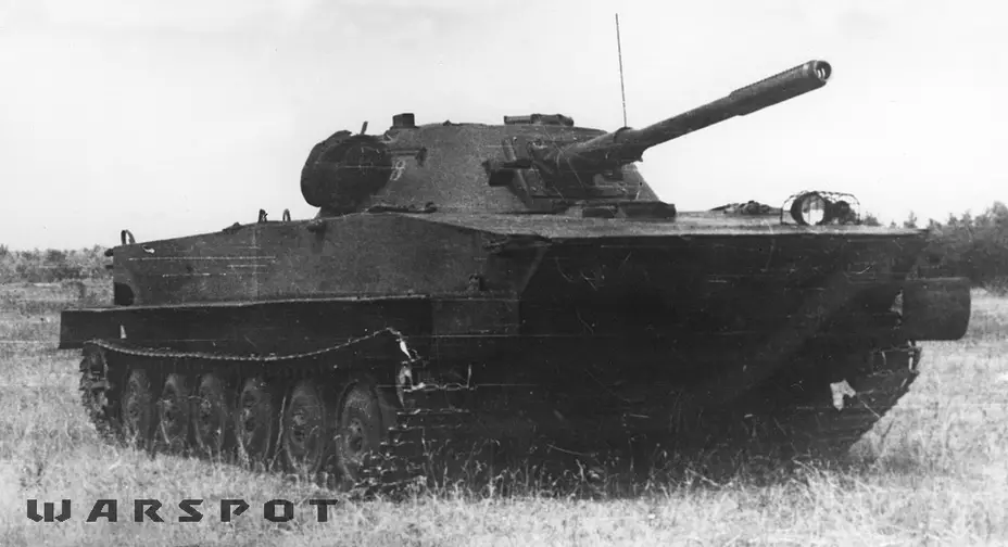 PT-76 on government tests