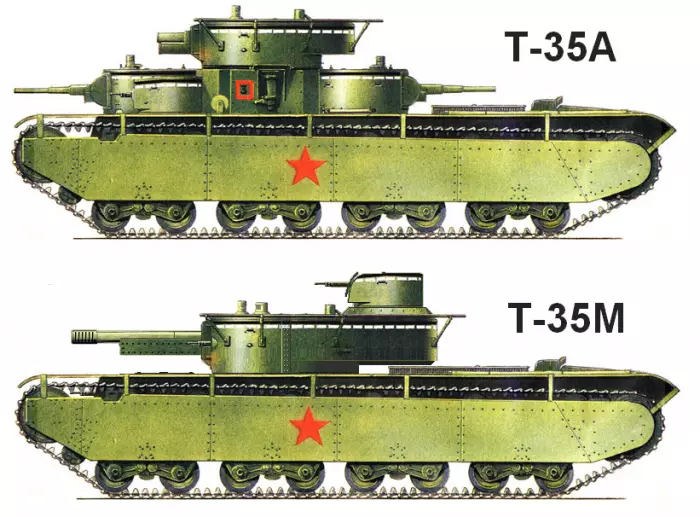 Altènatif T-35B. Sovyetik la