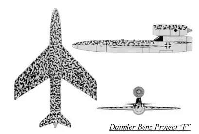 Winged Rocket Daimler Benz Project