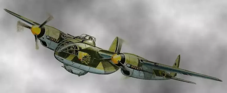 Bal gebaut - Arado e 500. Däitschland