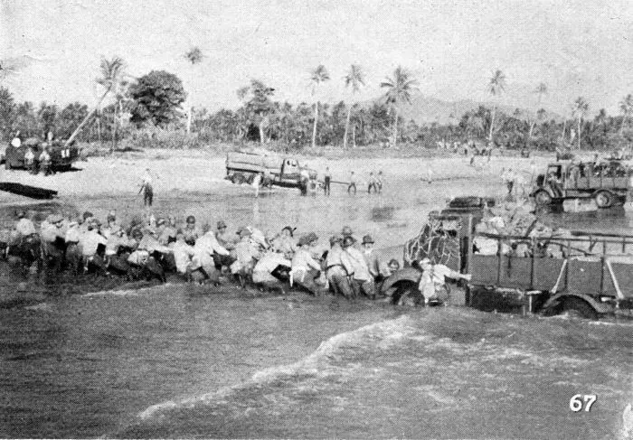 Japannese landing op Oahu - Krag van partye