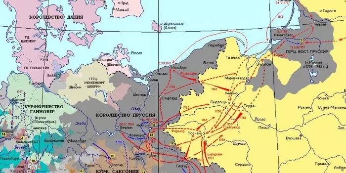 Прусия по време на седемгодишна война