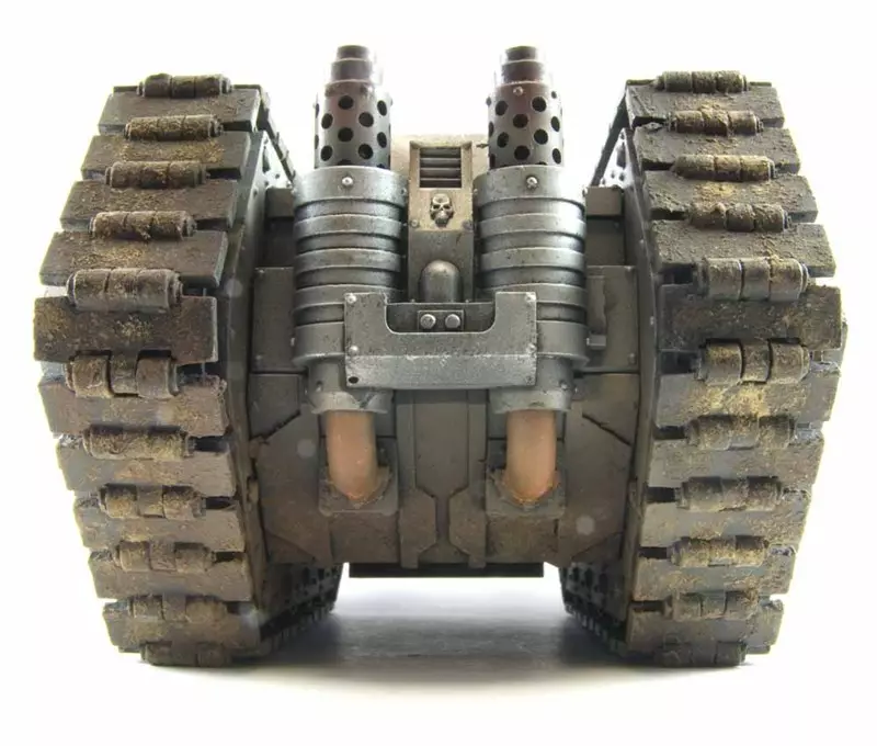 Technique of the Universe Warhammer 40000. Land Raider - Armored Cosmodeanta Fist. Part 1
