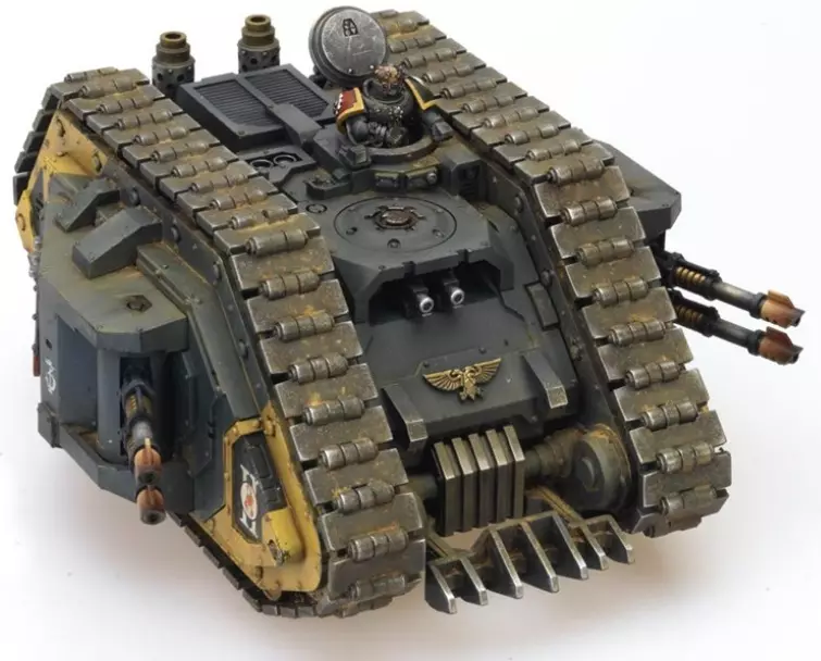 Technique of the Universe Warhammer 40000. Land Raider - Armored Cosmodeanta Fist. Part 1