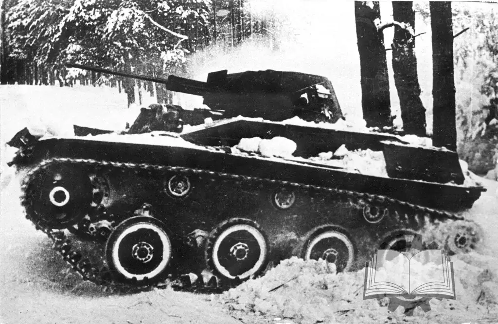 T-60 në Frontin Leningrad, dimër 1942-43.