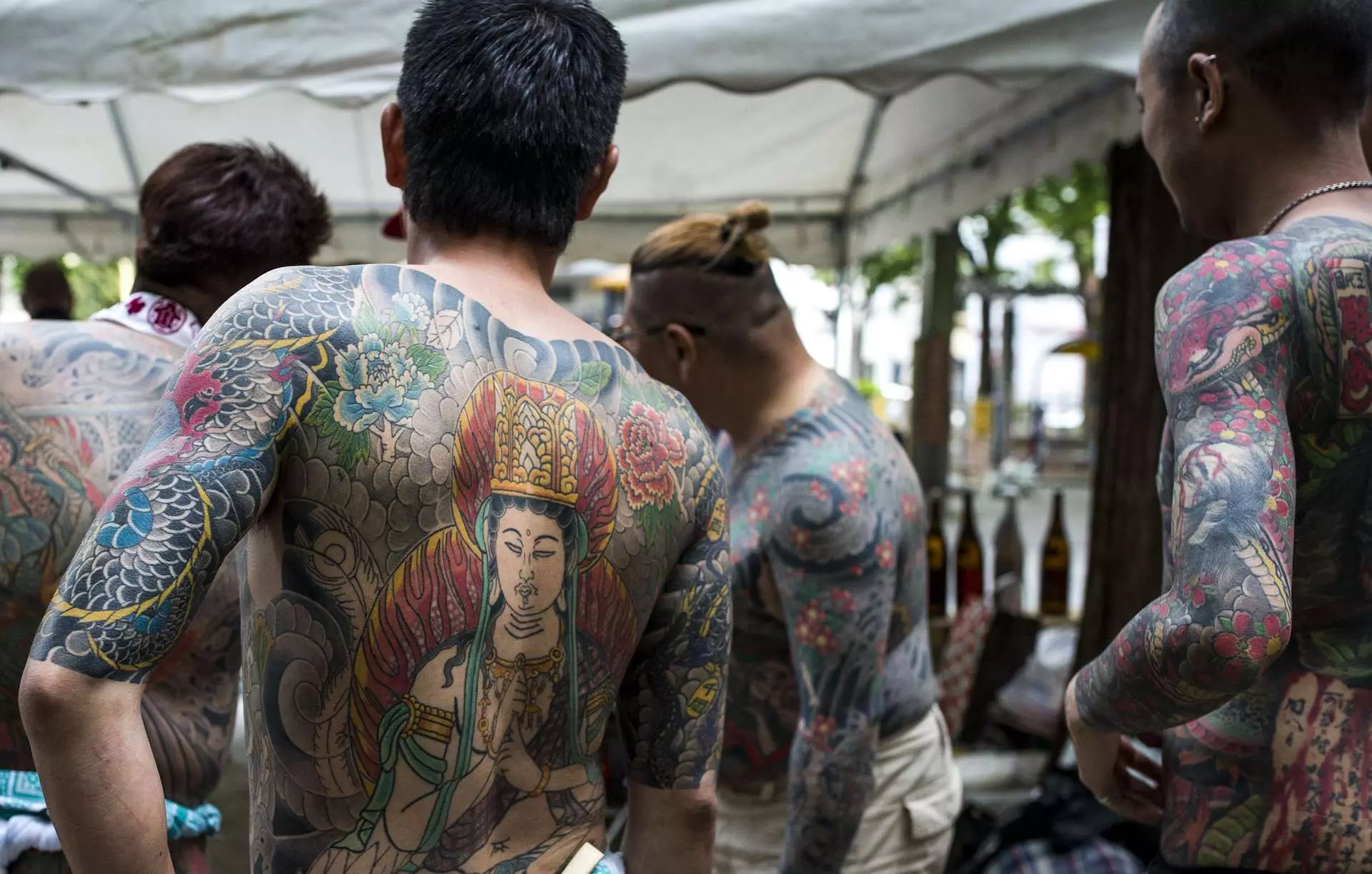 Tattoo in Japan is a unambiguous social marker