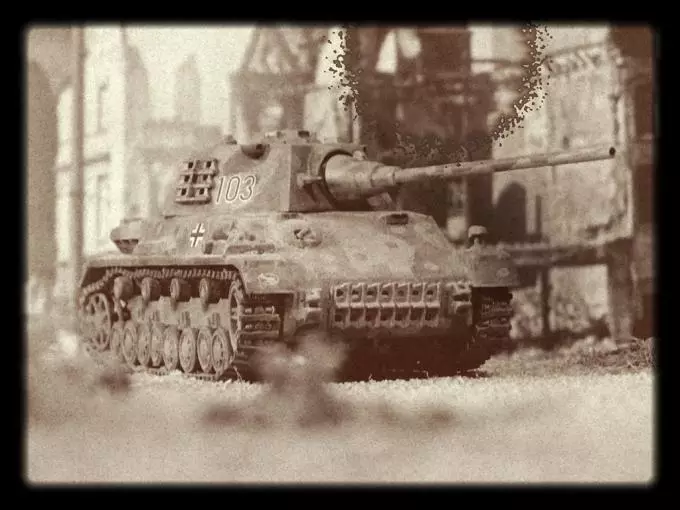 Aarin Cont pz.Kpfw IV Ausf. K (Karl); Faranse, Igba ooru 1944