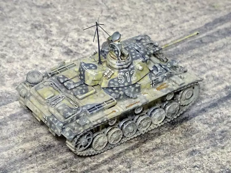 Wankali (Tank madia tank panzerspähwagen iii ausf. A. Jamus