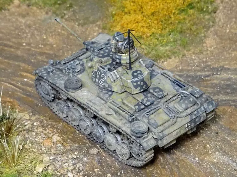 Захири иктишофии вазнин Панзерспбирен III Ausf. A. Олмон