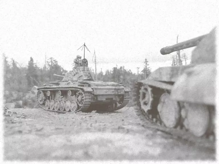 Heavy Intelligence Tank Panzerspähwagen III AUSF. A. Saksa