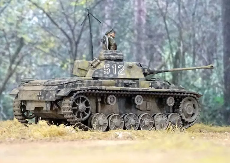 tank îstîxbarata giran Panzerspähwagen III AUSF. A. Germany
