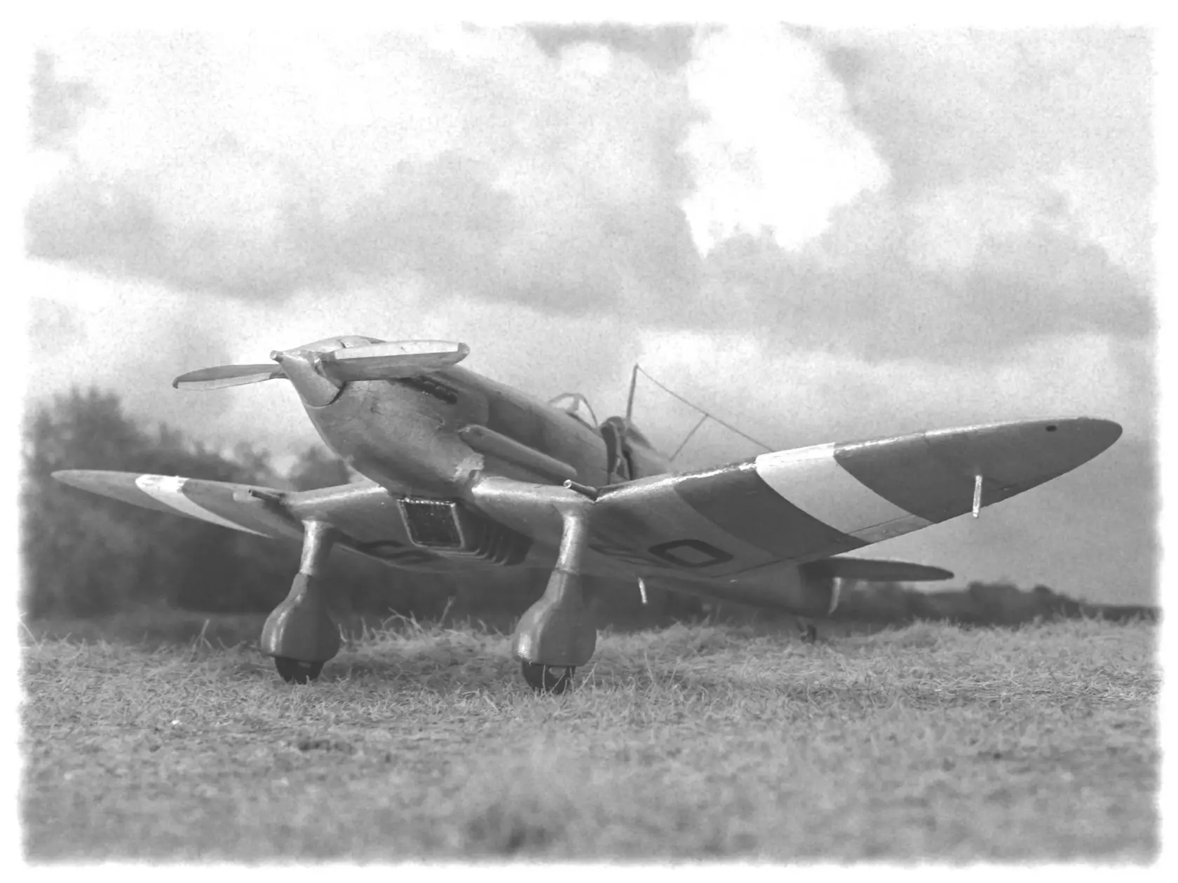 Superminane Squarlark Mk.i (nọmba ẹgbẹ 50) lati 1st Squadron Av Corps of Ireland Art - IAS ARTONEL (baldl; Opin 1938.