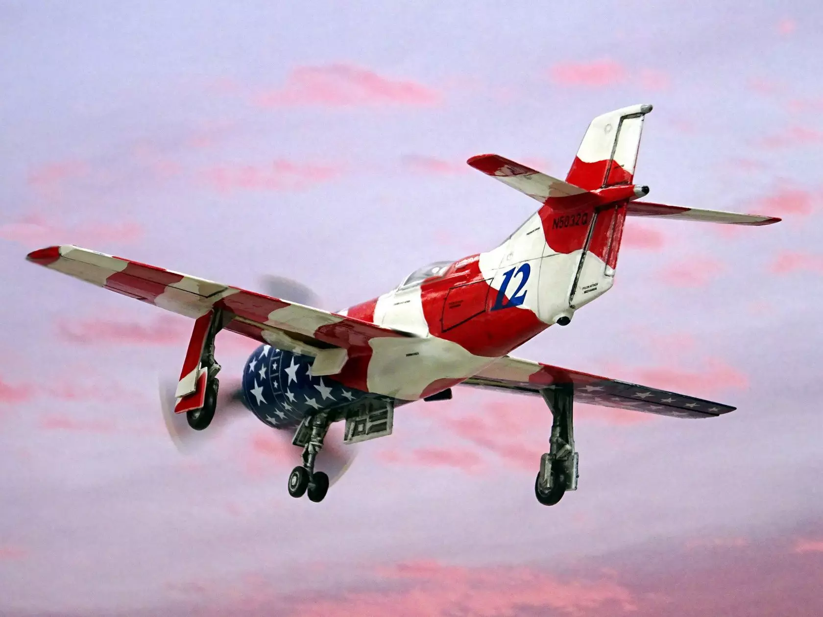 Cornell-Jackson American Spirit Racing Aircraft. USA