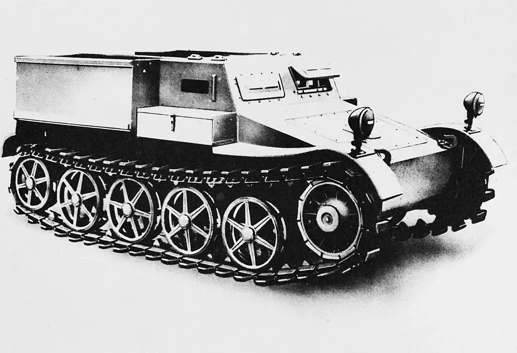 Das erste Beispiel vk 3.01. Von einem späteren VK 3.02 ist das Auto leicht auf dem Chassis zu unterscheiden und an der Farm zu kleben