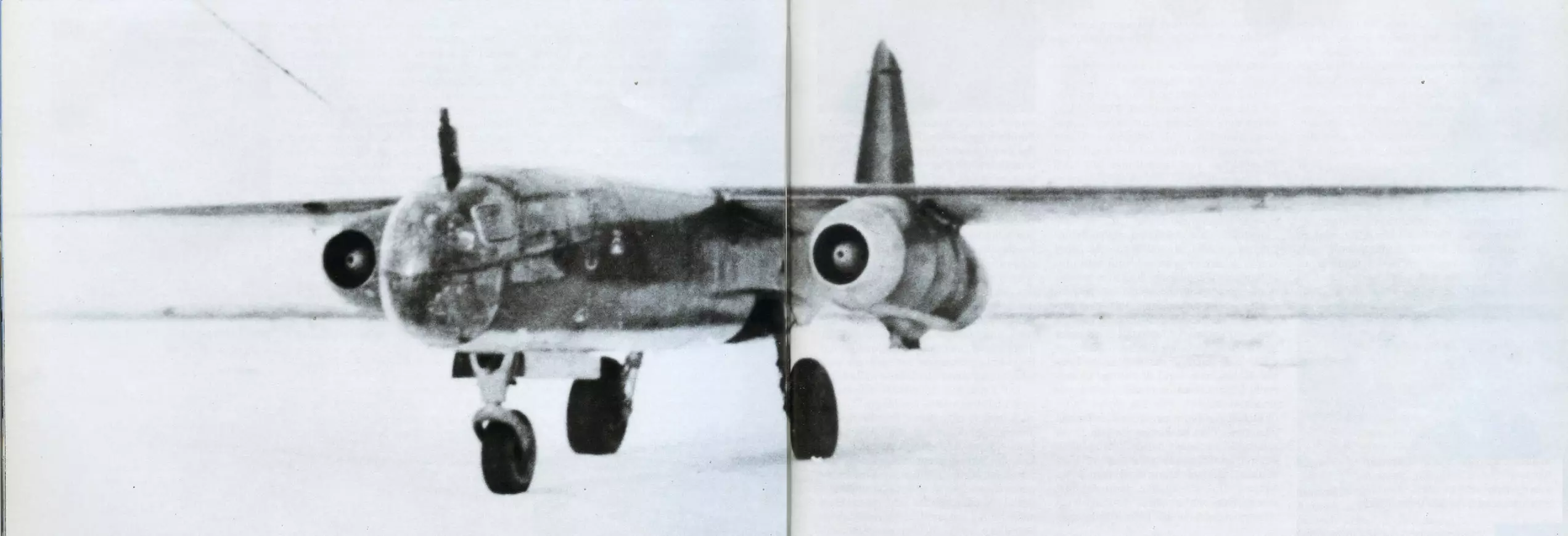 Bomb Bomb BOMBER Arado Ar 234 B-2; Xarunta Tijaabada Leelinka, Janaayo 1946