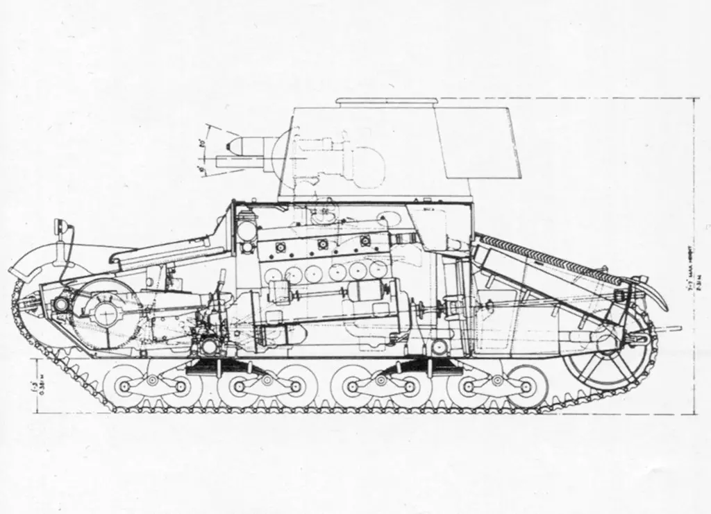 Yuri Pasholok. 6-tonn Vickers Tank (Vickers) - Eksporter Bestseller