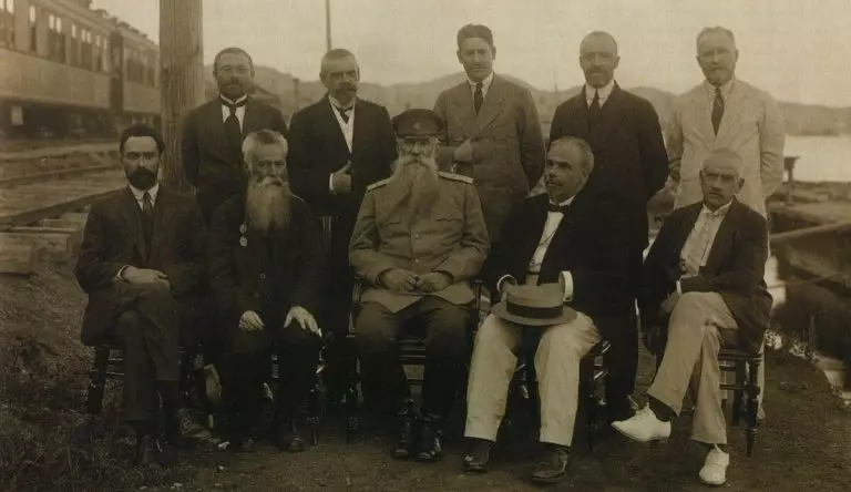 Croat and his government, 1918.