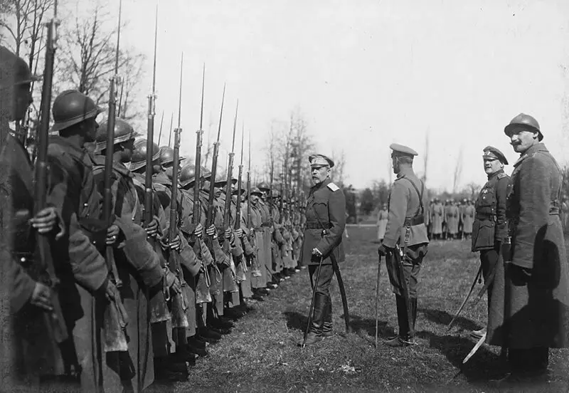 La mort de l'empire. Guerre patriotique 1918-1922. Partie I. Viande de canon