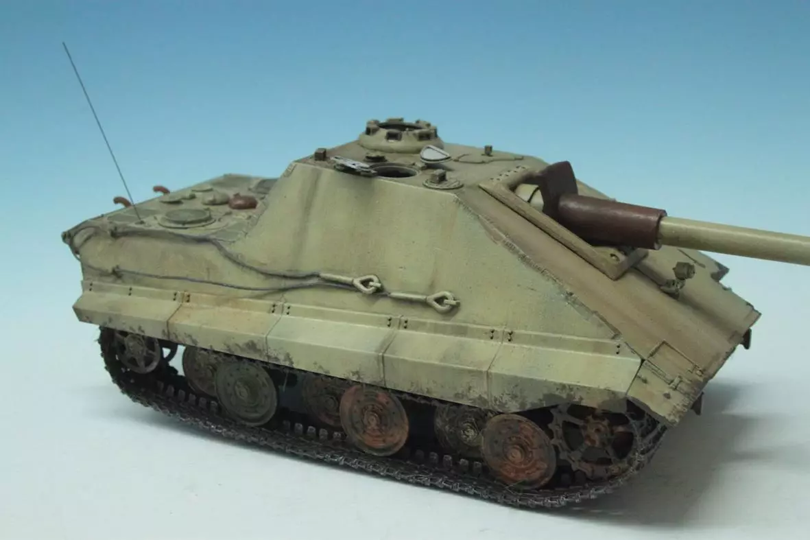 I-Tank enye i-imeyile i-e-50 jagdpanther 3. iJamani