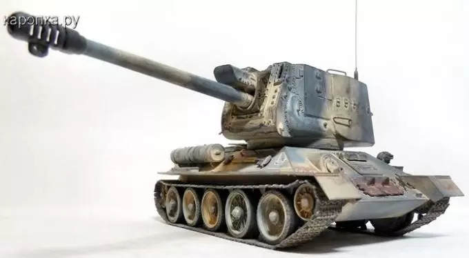 Ако е невозможно, но навистина сакам. SAU T-34/100 (122)