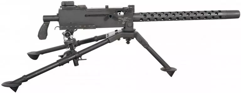 Browning M1919 ტყვიამფრქვევით