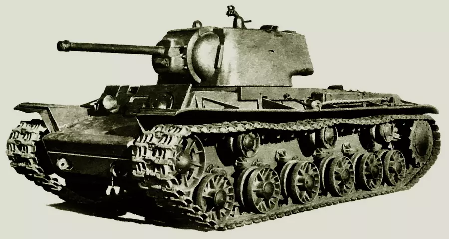 Bakas KV-1, išsiųstas į JK 1943 m. Birželio mėn