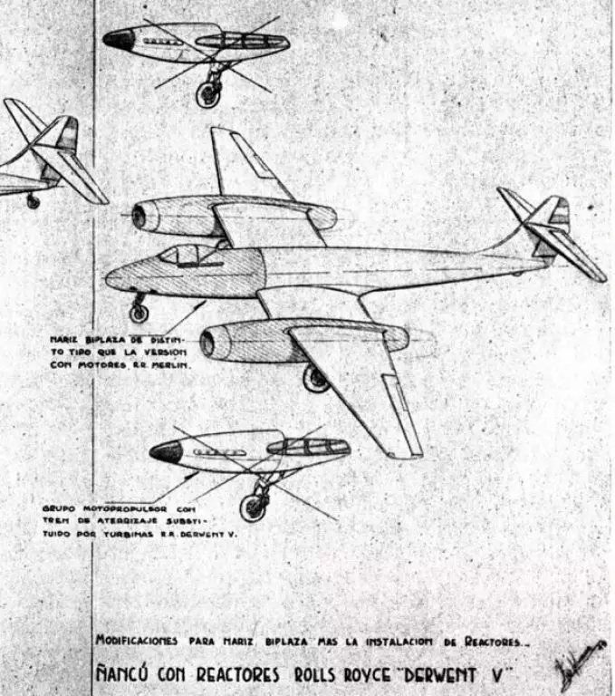 Esquema de um dos projetos não realizados. Fonte: https://forum.warthunder.com/