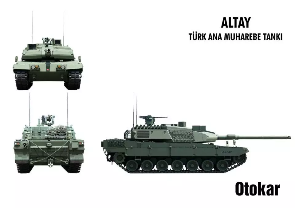 Tankalin Turkiyya Altay yana shirin yada T-90C da Yukren Dopot-m